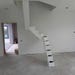 Modern Central Metal Stairway Base for Indoor Stairs - Etsy