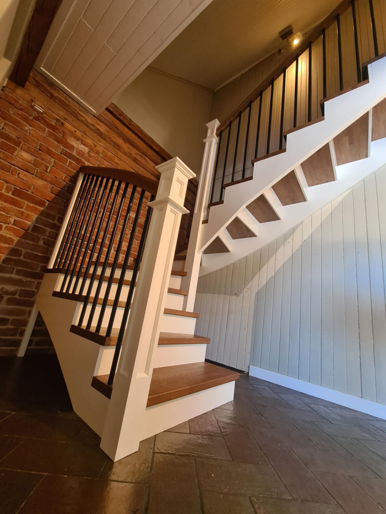 Modern Wooden Staircase Custom Made Stairs - Etsy UK