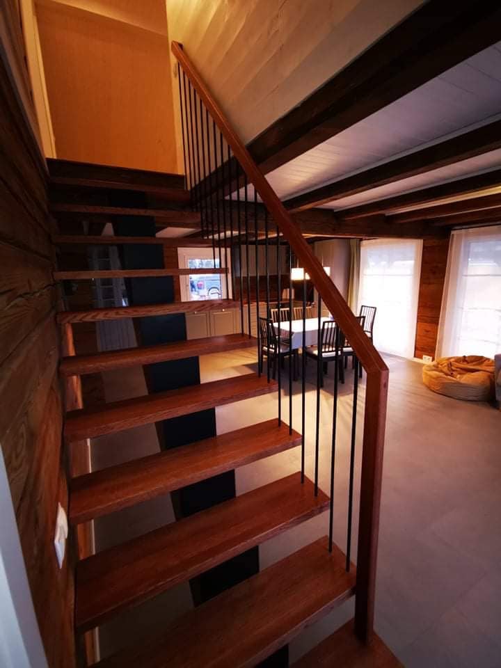 Simple Modern Indoor Staircase - Etsy