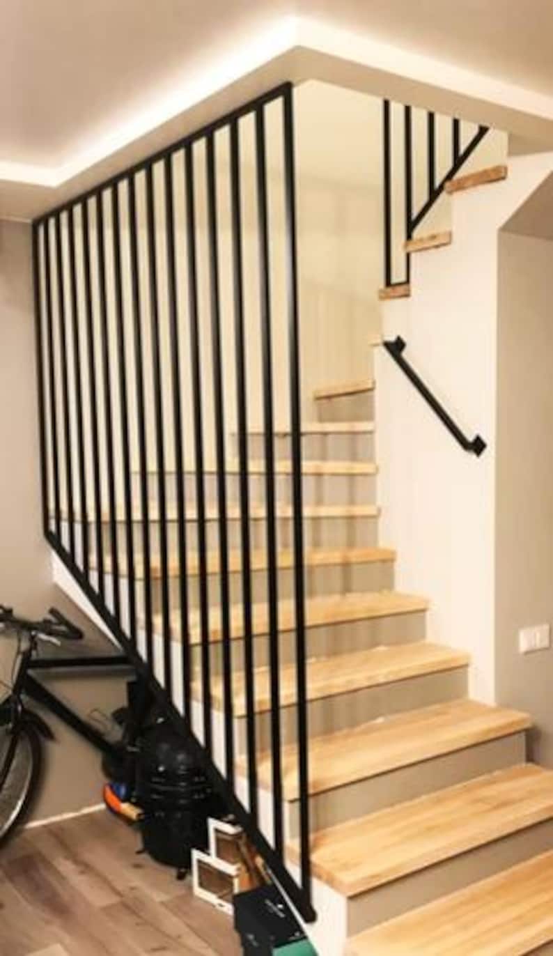 Modern Metal Handrails for Indoor and Outdoor Stairs - Etsy