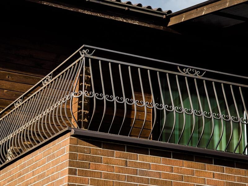 Custom Outdoor Metal Railings – Custom Size, Design and Color - Etsy ...