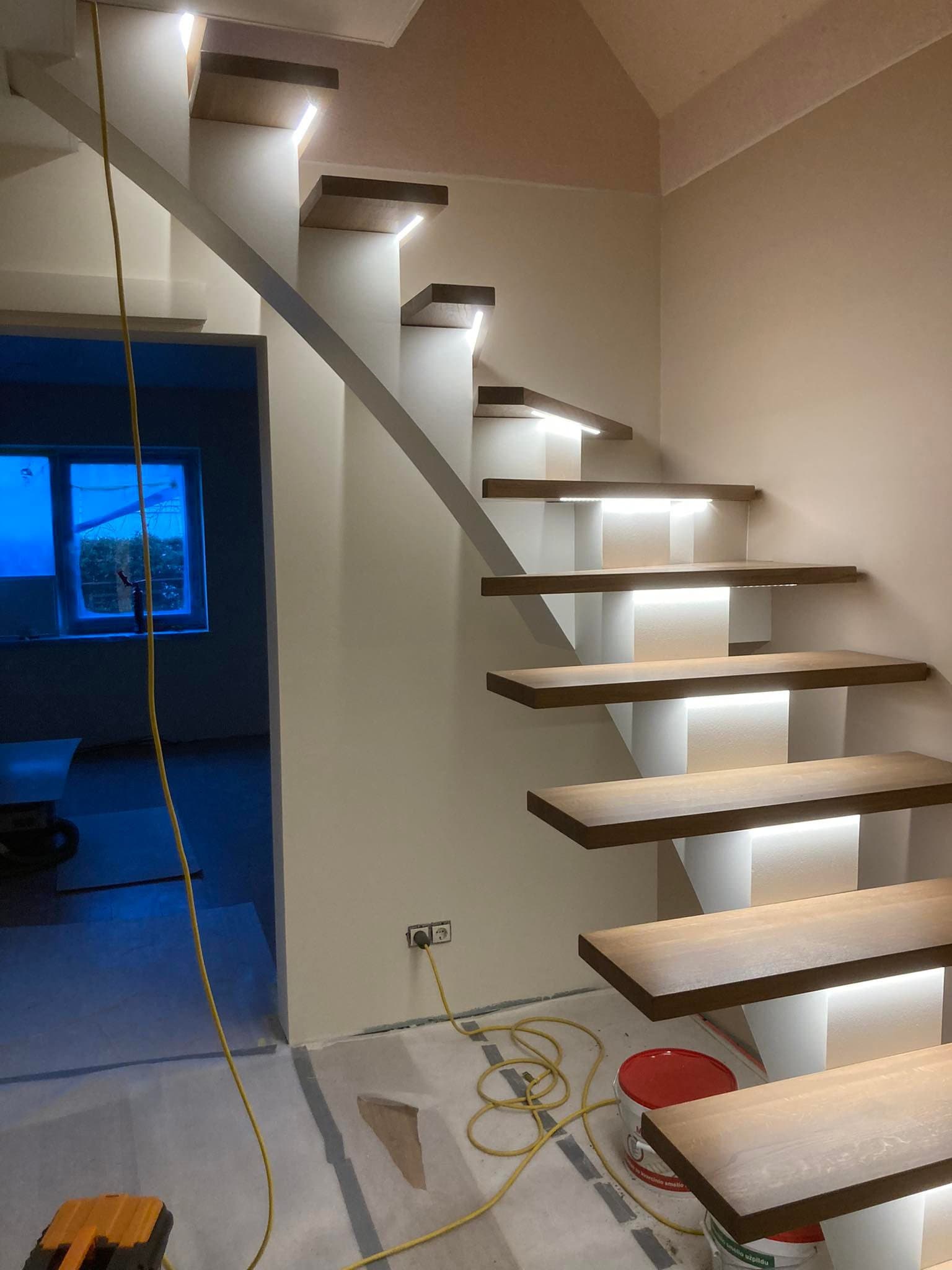 Modern Metal Staircase Custom Made Stairs - Etsy