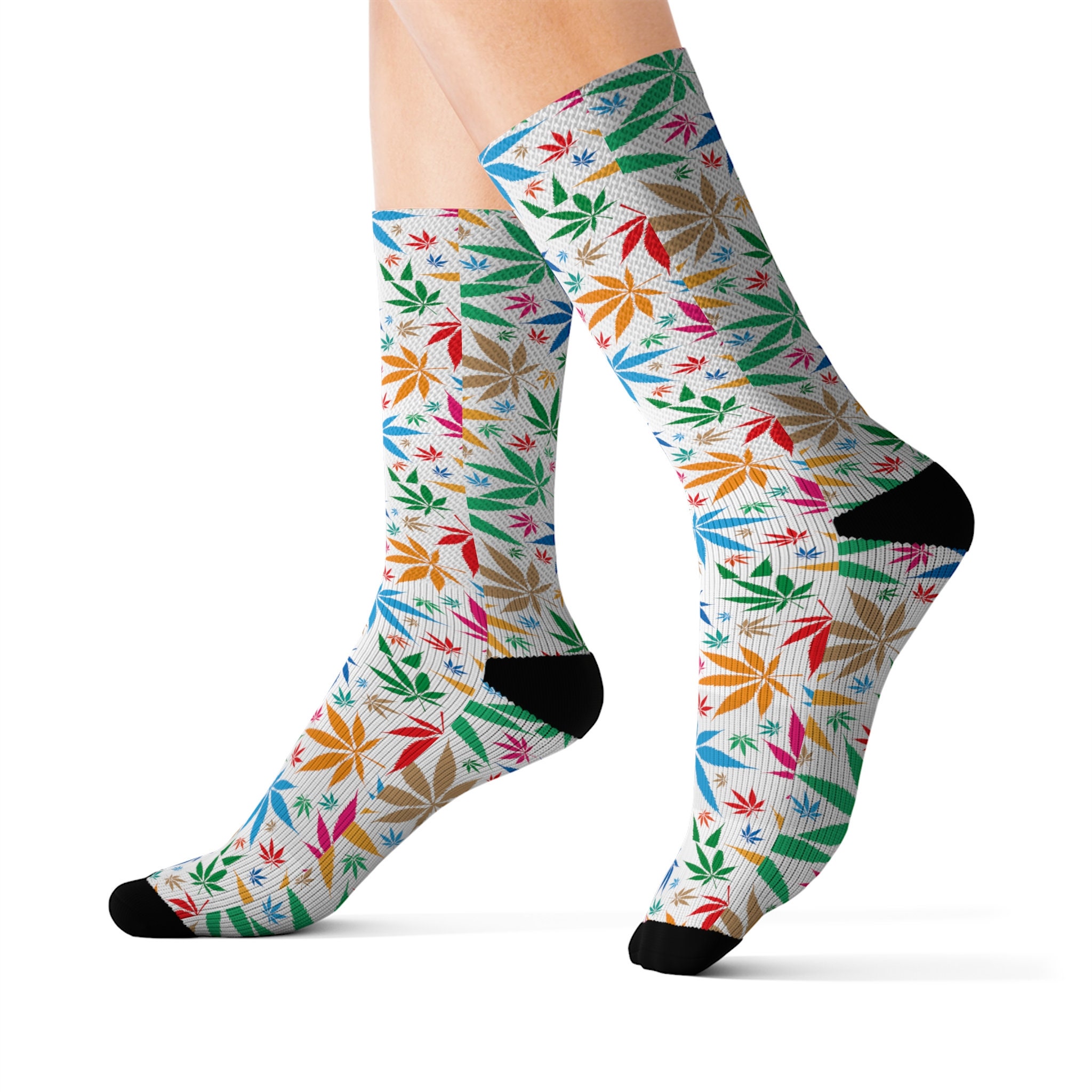 Weed Knee Socks
