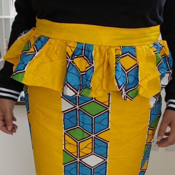 Chitenge Skirt - Etsy
