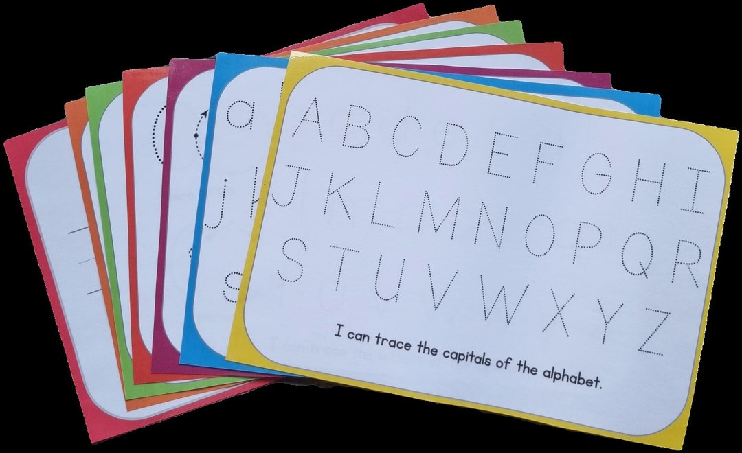 Writing Practice Tracing Pencil Control & Early Years Writing Pack - Etsy