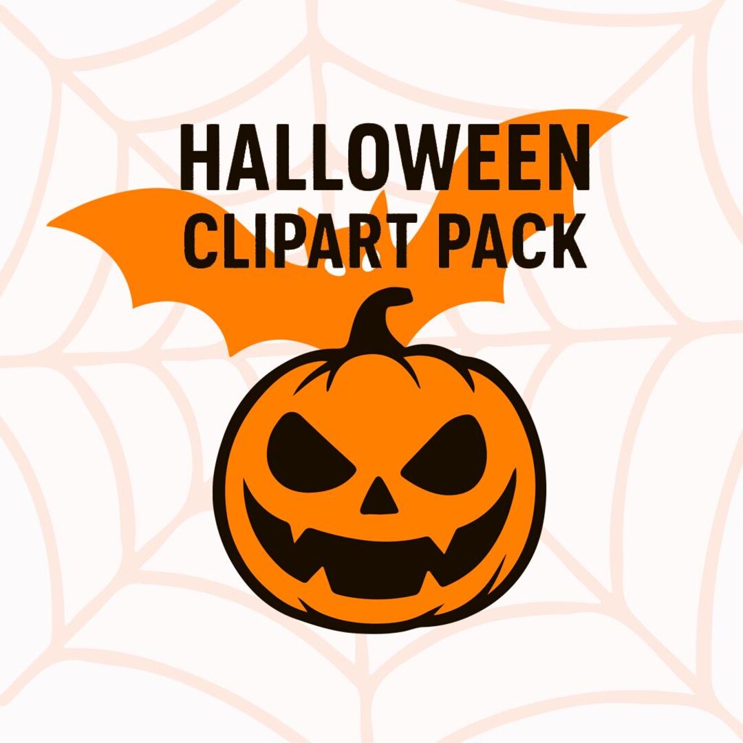 Halloween Clipart Bundle | 10 Spooky Svg Ai Png Pdf Eps Files | Digital ...
