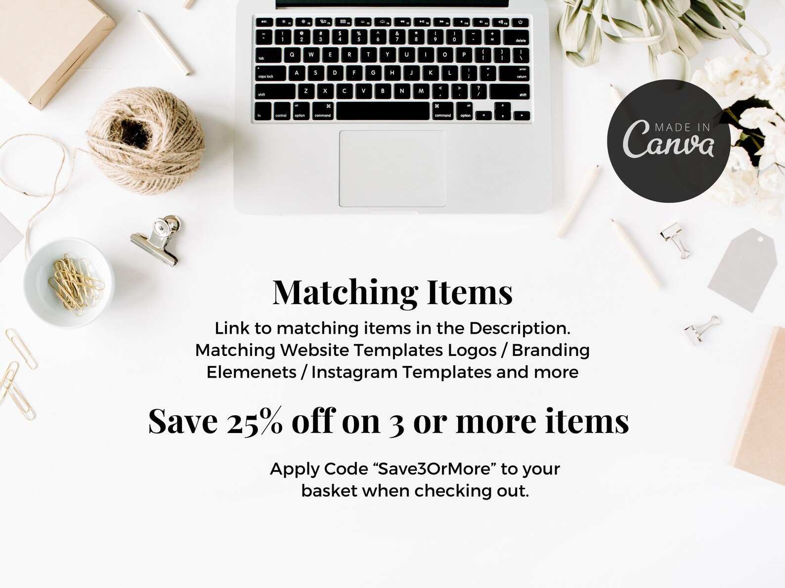 Minimal Gift Voucher Card Template - Gift Certificate Template ...