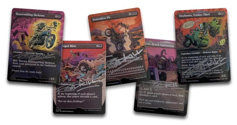 Full Set of 5 ARTIST PROOF Cards Magic the Gathering Ryan Quickfall - Etsy