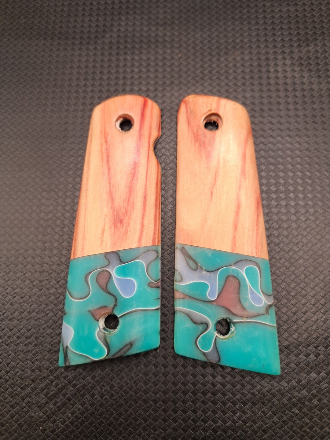 Tulip Wood and Epoxy Resin Grips - Etsy