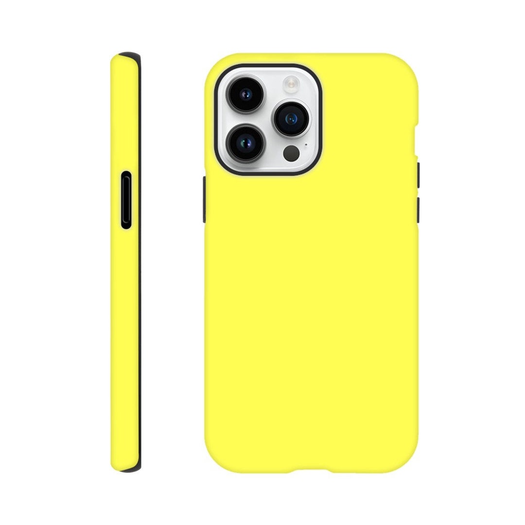 Yellow Phone Case, Solid Colour, Print Mobile Cover, Galaxy S23-20 ...