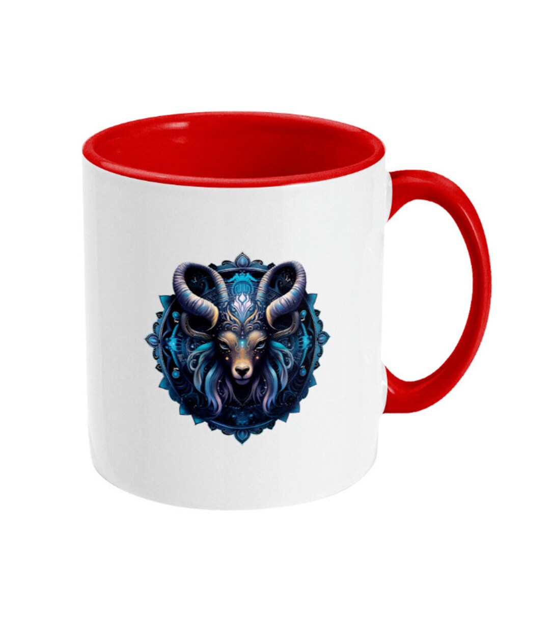 Capricorn Positive Traits & Zodiac Sign Two Colour Mug,secret Santa ...
