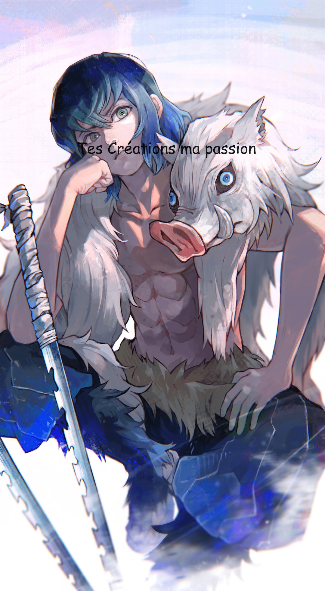 Inosuke Demon Slayer - Etsy