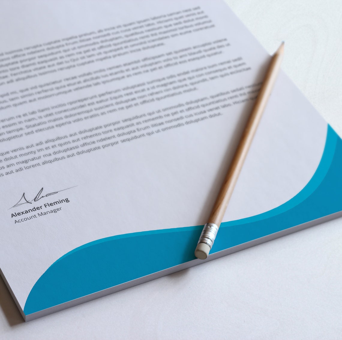 Editable Business Letterhead Template: Modern Company Design (canva ...