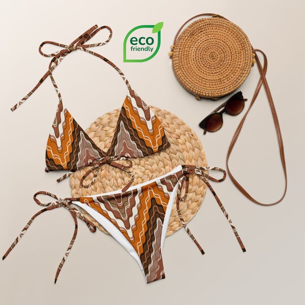 String Bikini - Etsy
