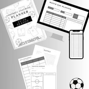 Football Coach Session Templates Bundle Digital Download Printable - Etsy