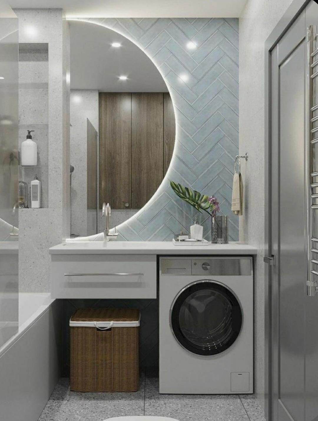 Specchio led semicerchio specchio lavabo bagno specchio - Etsy Italia Specchio led semicerchio specchio lavabo bagno specchio - Etsy Italia