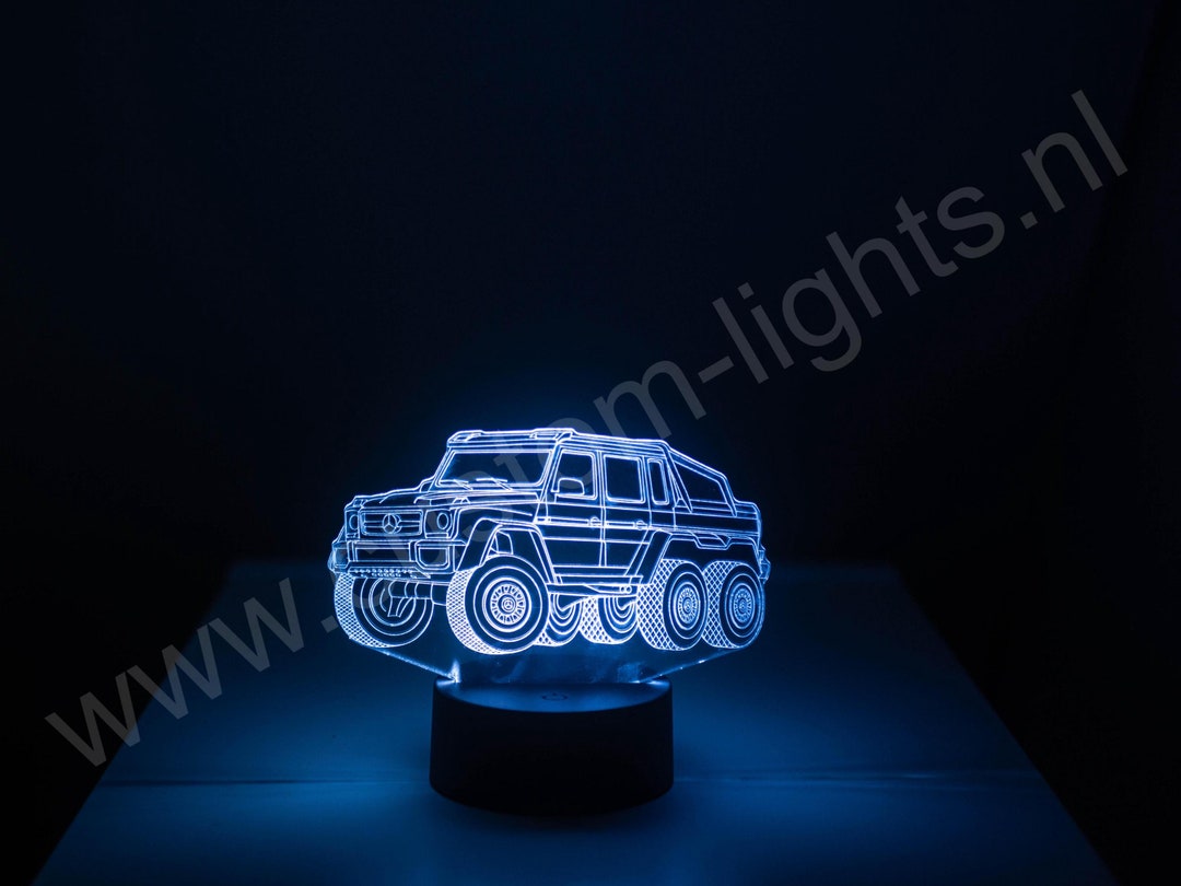 LED Night Light Desk Light Mercedes Benz AMG C63 A45 G Wagon G 6x6 SLS ...