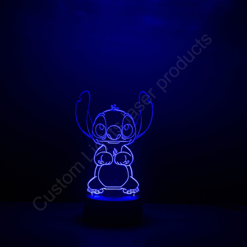 Stitch Lilo & Stitch Night Light LED - Etsy