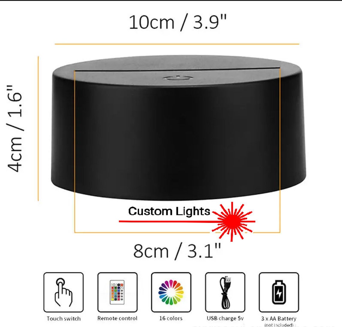 Elysian Spirit Shield LED Night Light - Oldschool Runescape 16 Colors LED Light - Etsy