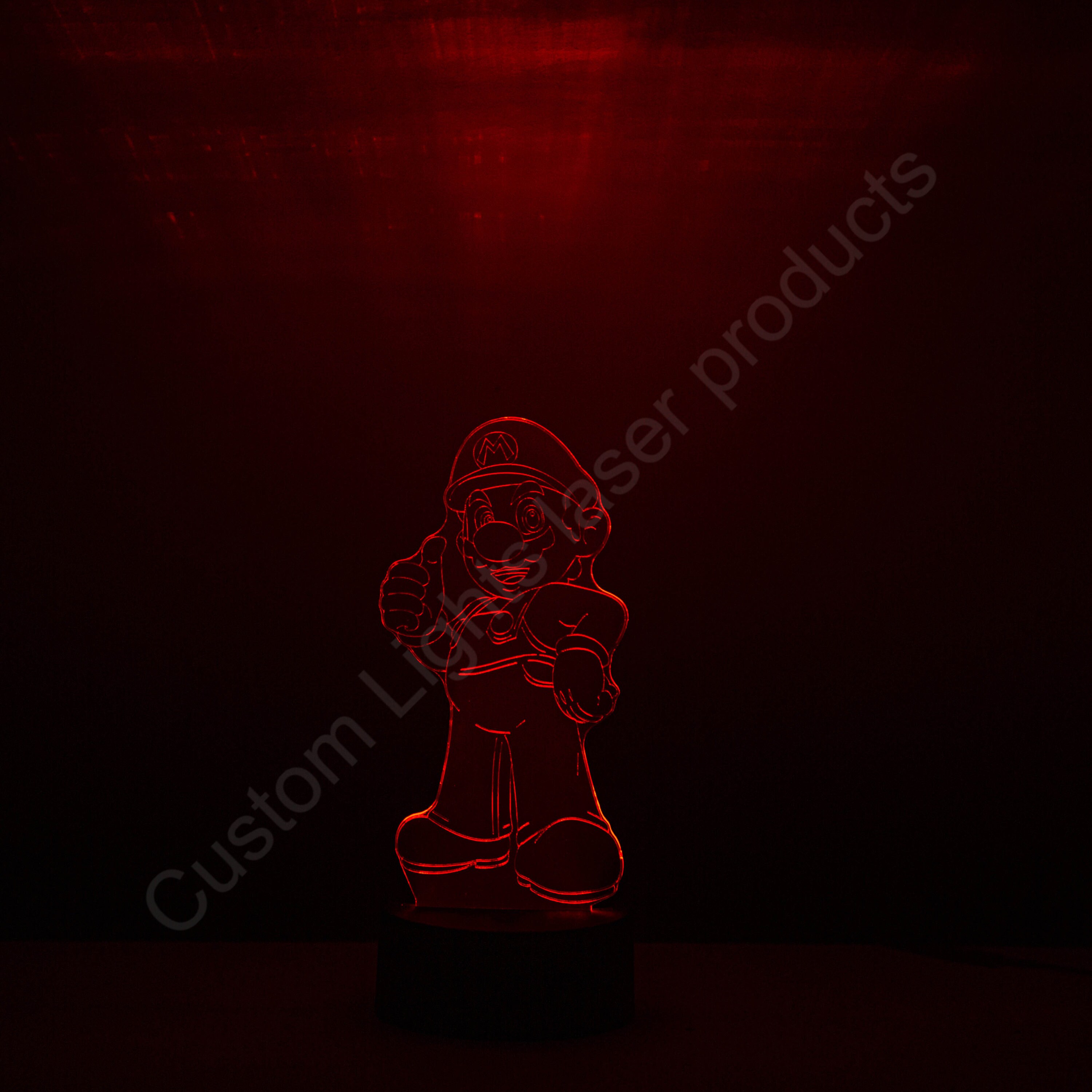 Mario LED Nightlights, Mario, Mario & Luigi, Princess Peach, Bowser ...
