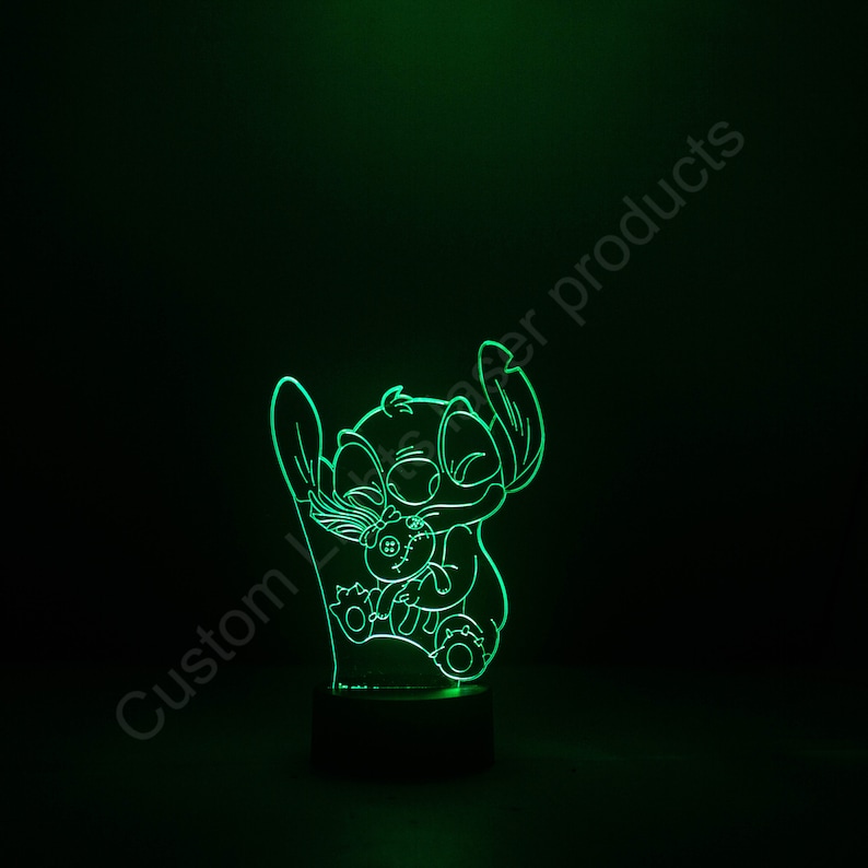Stitch Lilo & Stitch Night Light LED - Etsy