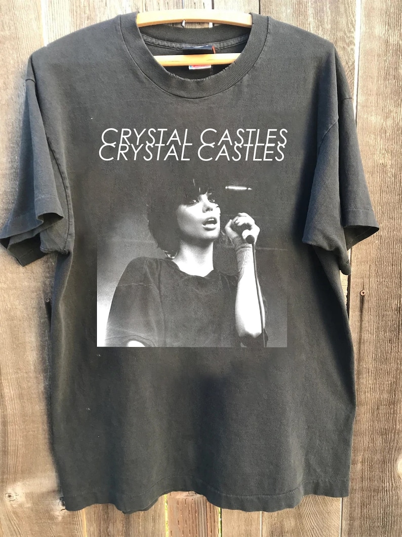 Crystal Castles Music 2024 Tee, Crystal Castles Merch, Crystal Castles ...
