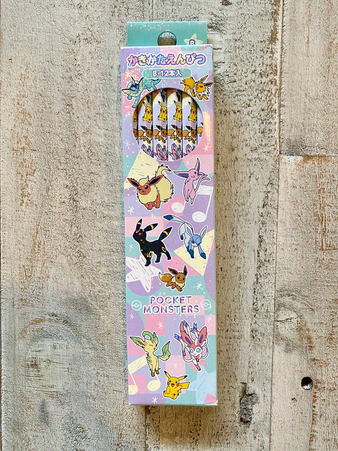 Showa Note Pokemon Pencils, Pokemon Pencils for Kids, Pikachu Pencils ...