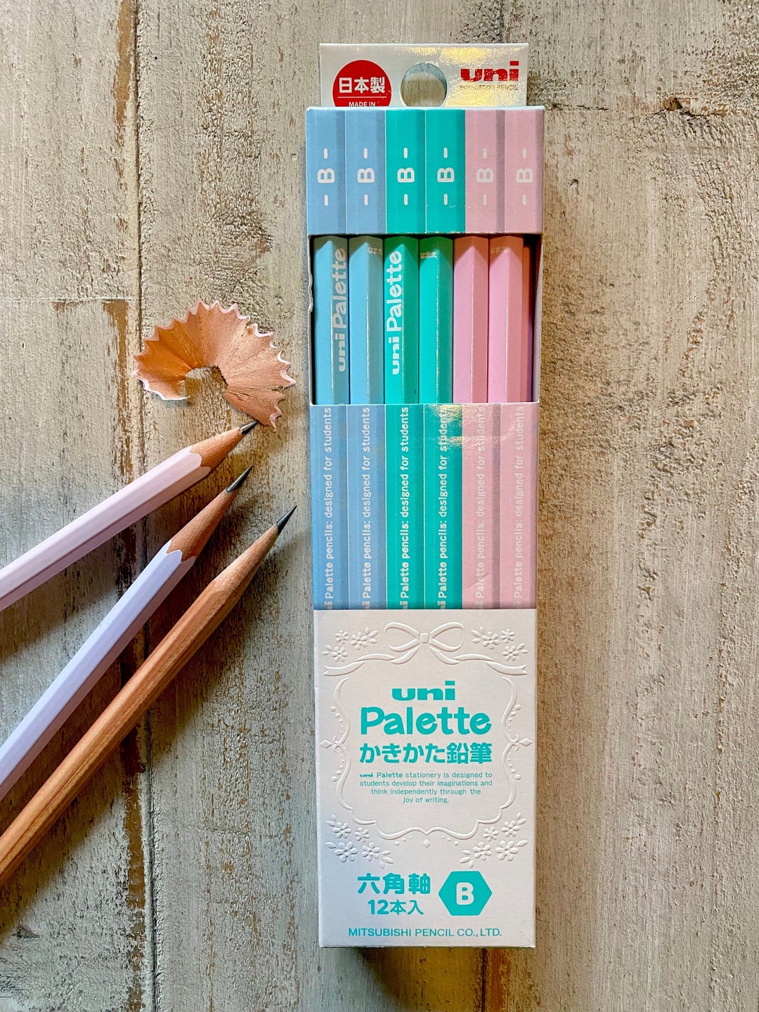 Mitsubishi Uni Palette Pencils, School Pencils, Japanese Stationery ...