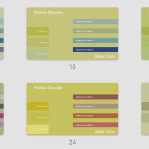 Yellow Palette of Colors for Your Interior Design and Ideas- PDF ...