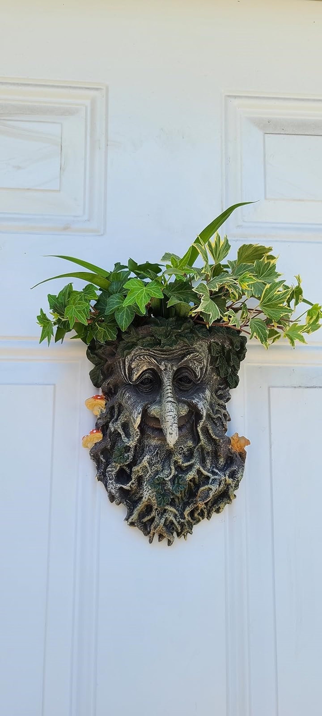 Whimsical Outdoor Statues Old Man Tree Face Tree Huggers - Etsy