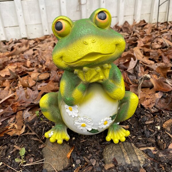 Outdoor Garden Frogs - Etsy