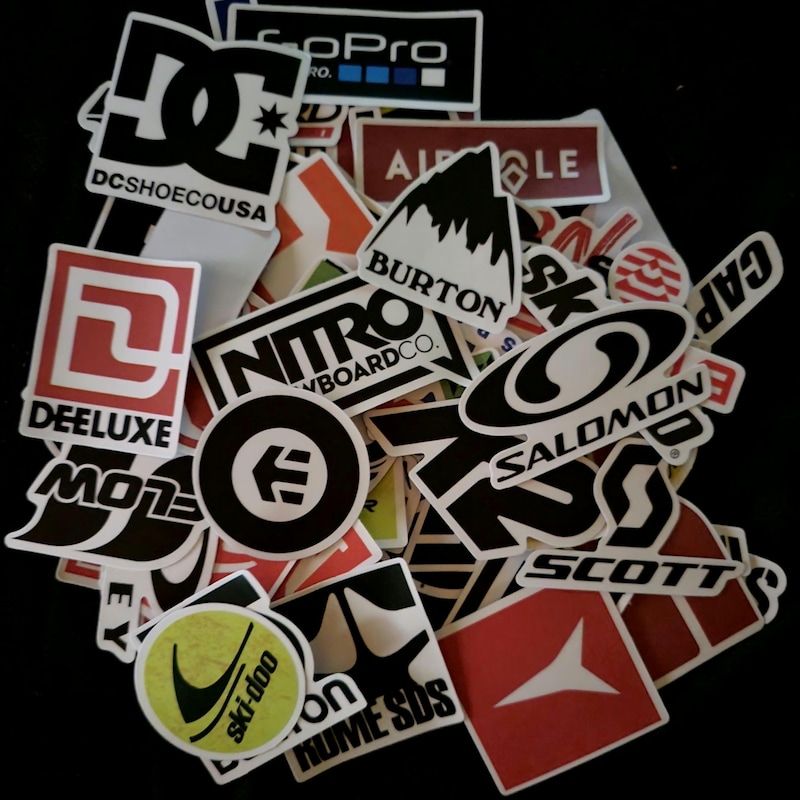 Snowboard Stickers - Etsy