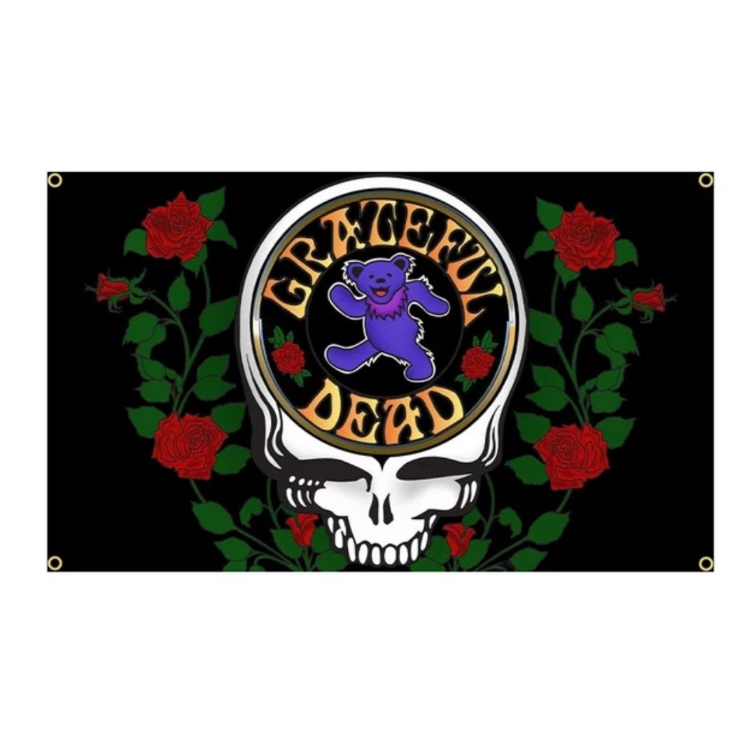 Grateful Dead Fan Flag 3x5 Ft - Etsy