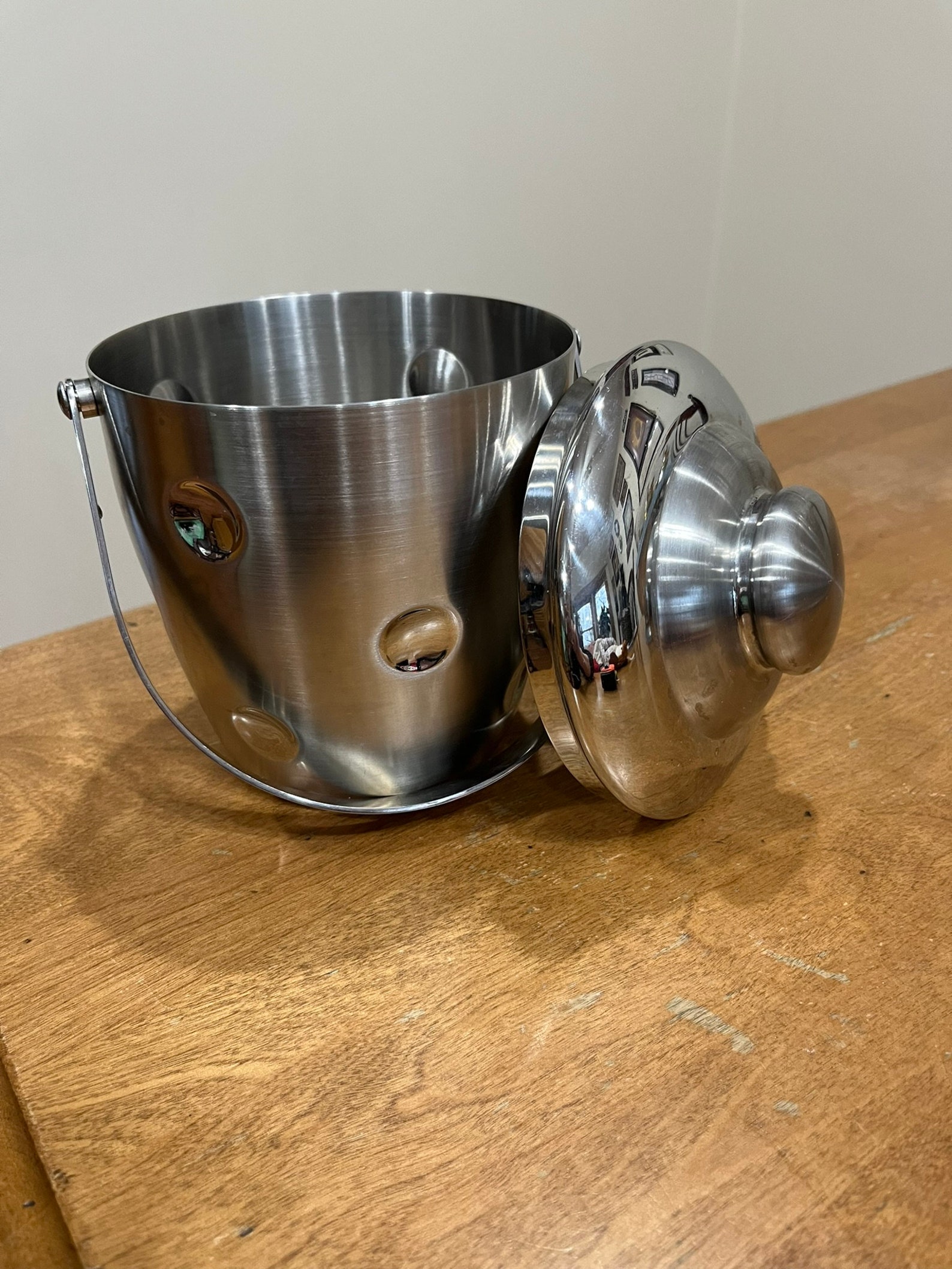 Marquis by Waterford Dimpled Stainless Steel Ice Bucket - Etsy