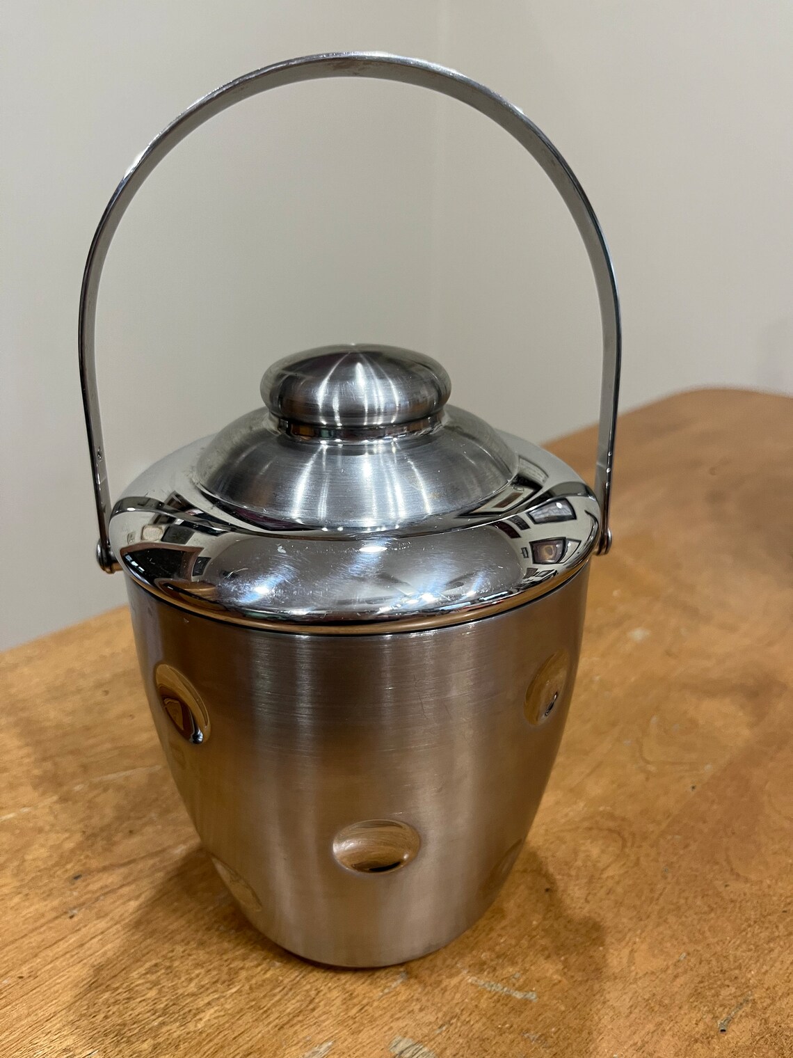 Marquis by Waterford Dimpled Stainless Steel Ice Bucket - Etsy