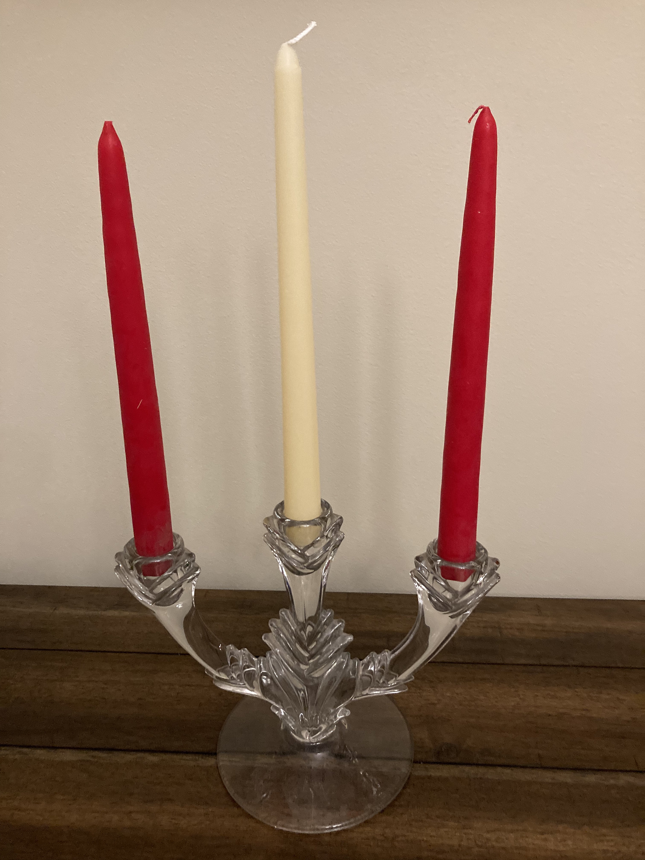 Duncan Miller grandee Triple Arm Crystal Candelabra - Etsy