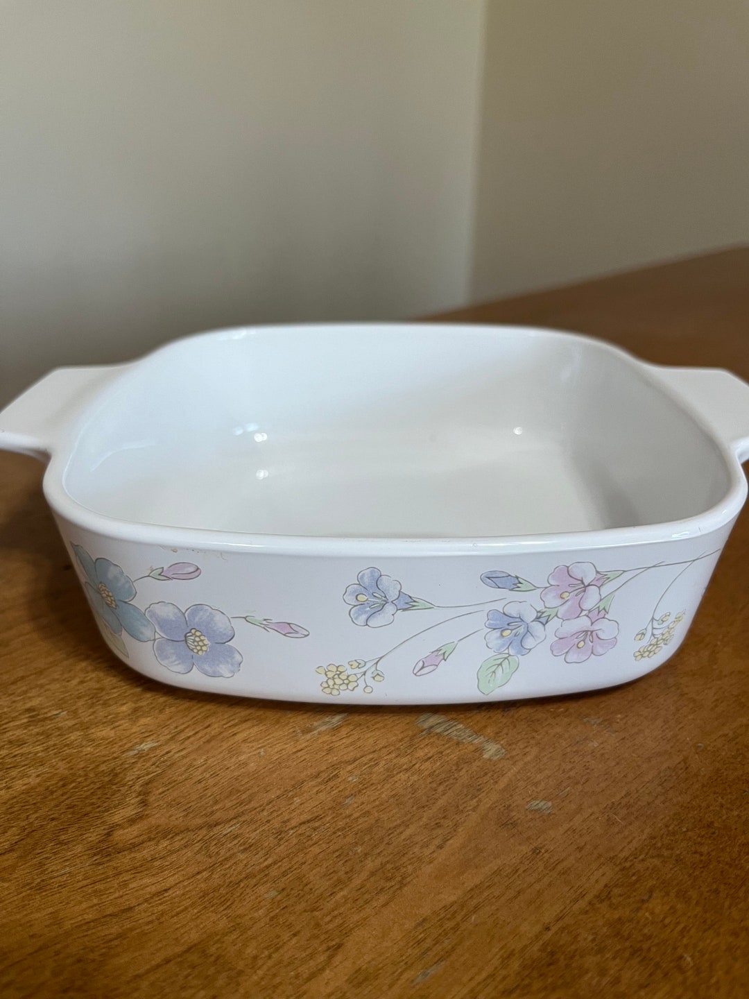 Corningware Pastel Bouquet Casserole - Etsy