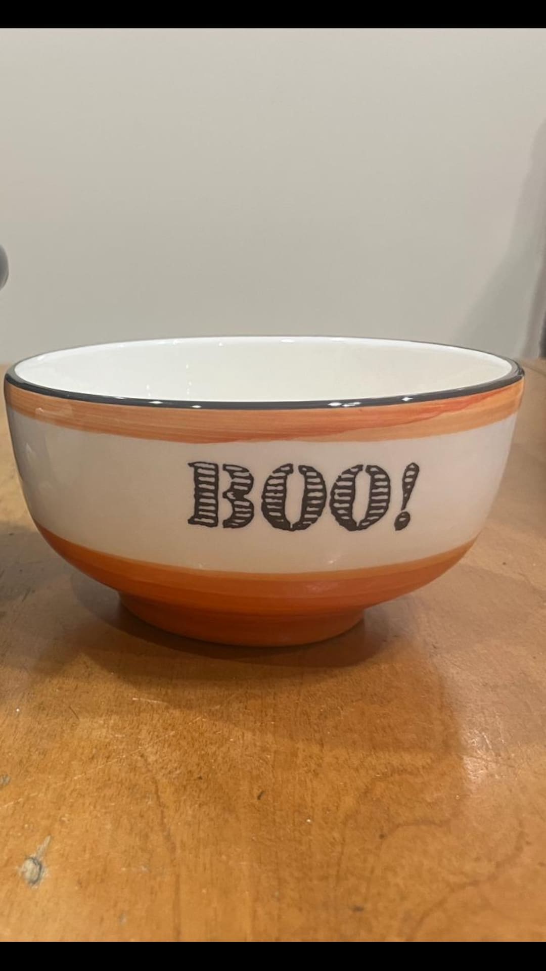 Vintage Halloween Small BOO! Bowl - Etsy