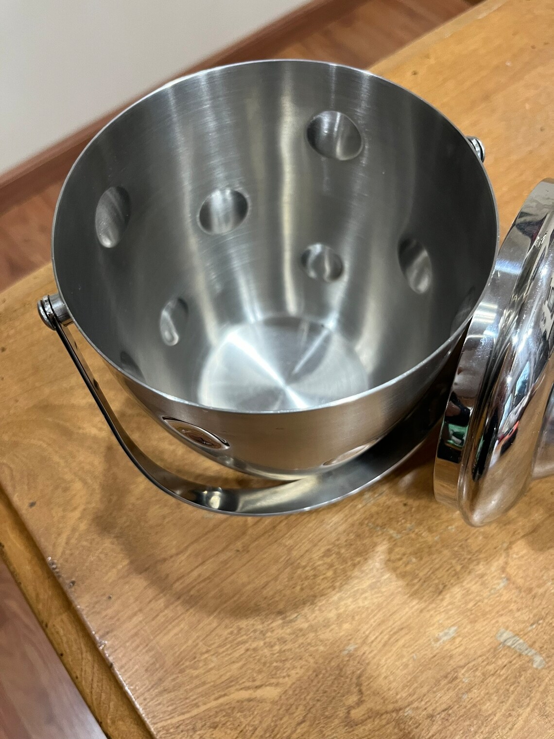 Marquis by Waterford Dimpled Stainless Steel Ice Bucket - Etsy