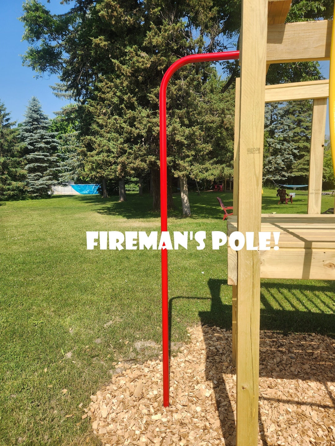 Playground Fireman's Pole - Etsy