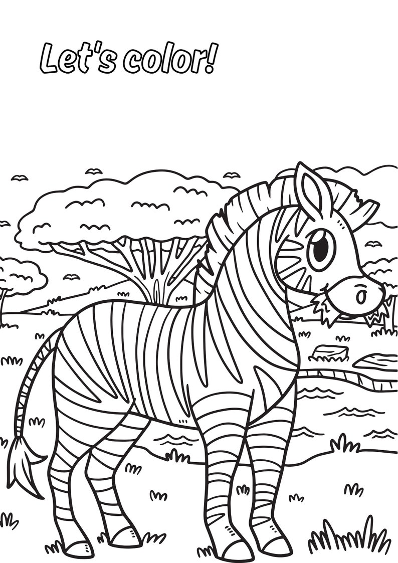 42 Pages Coloring Sheets for Kids - Etsy