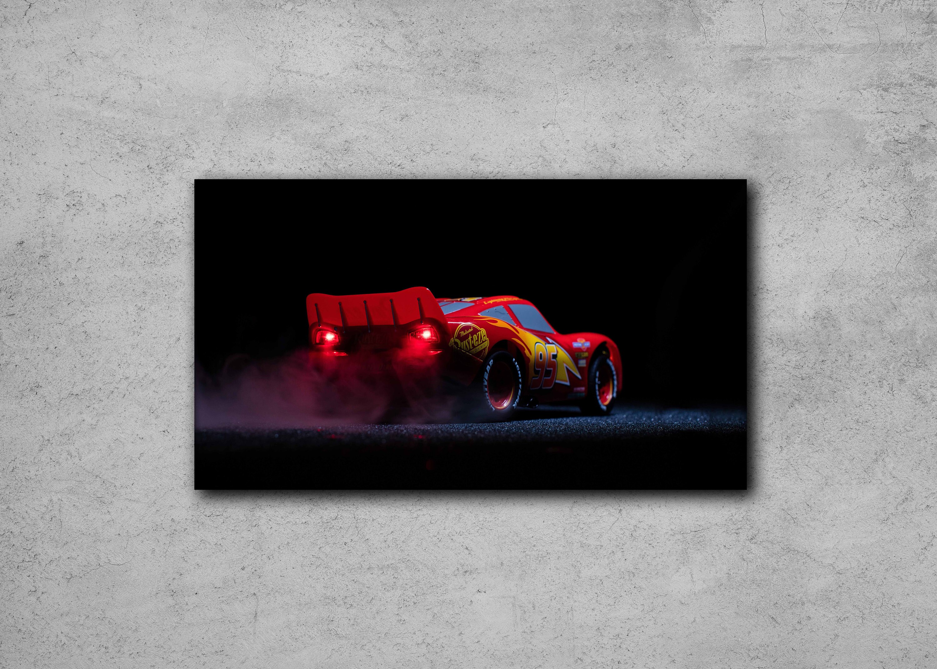 Rayo Lighting McQueen Dibujos Animados Poster vendido por Qu Draws ...