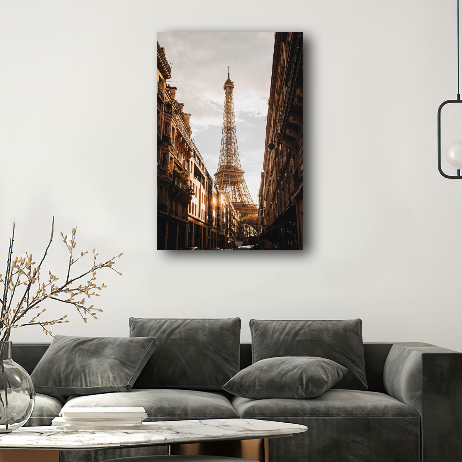 Eiffel Tower Canvas, Paris Icon Structure Poster, La Tour Eiffel France ...