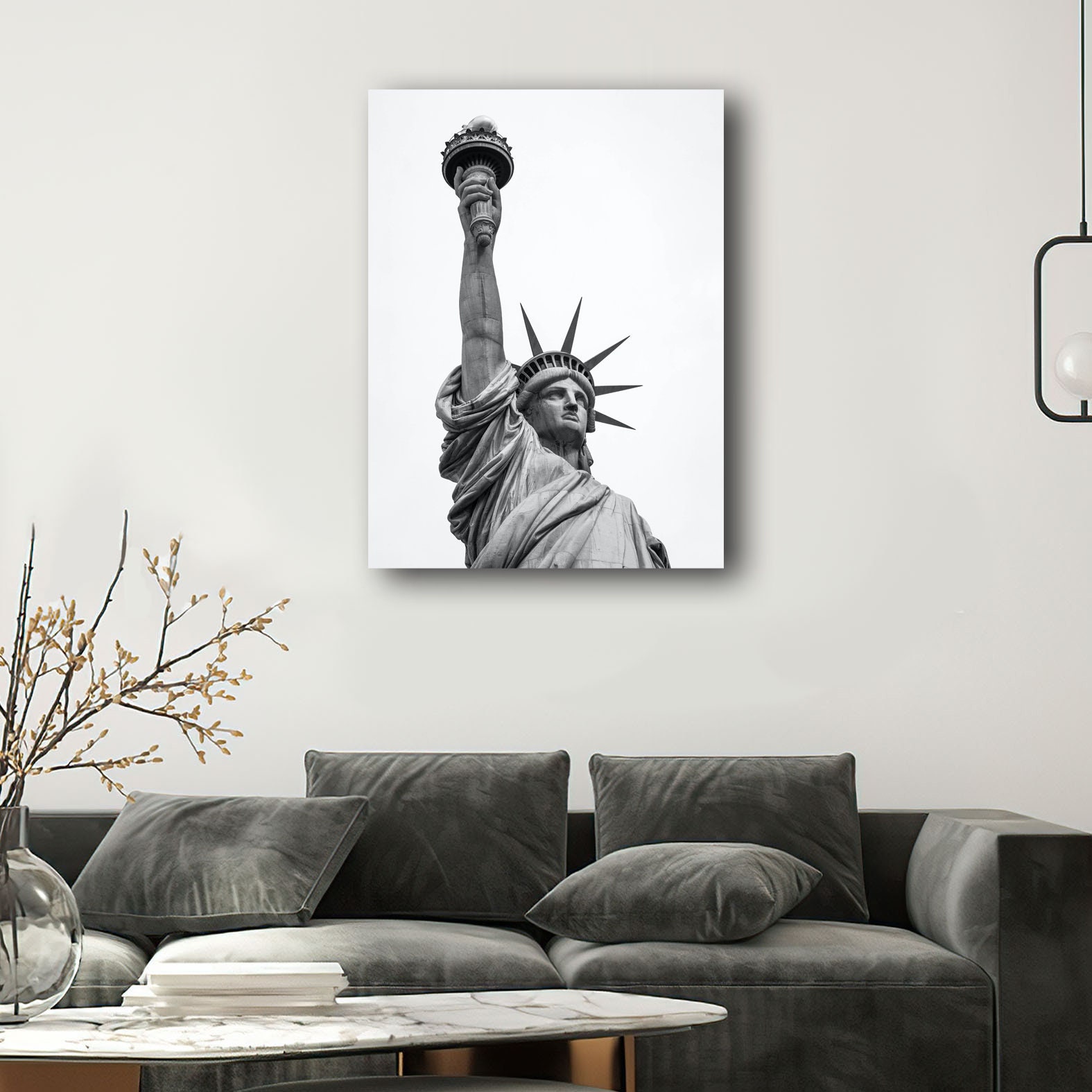 Statue of Liberty Canvas, American Icon Libertas Poster, Liberty ...