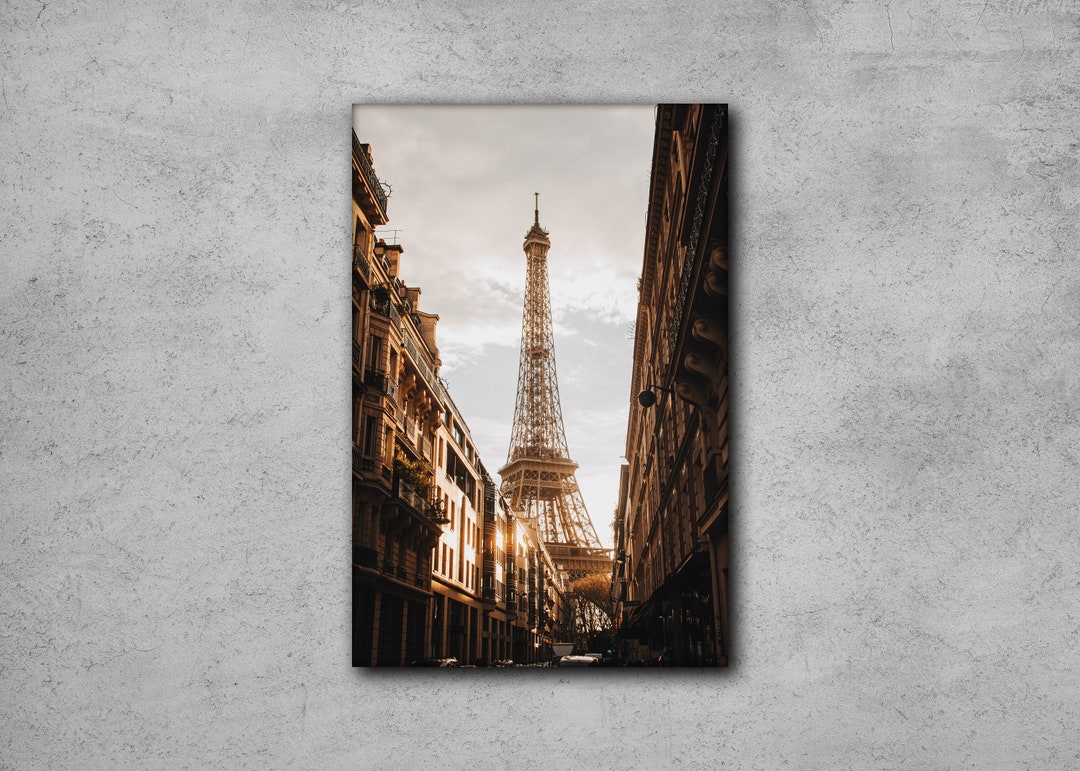 Eiffel Tower Canvas, Paris Icon Structure Poster, La Tour Eiffel France ...