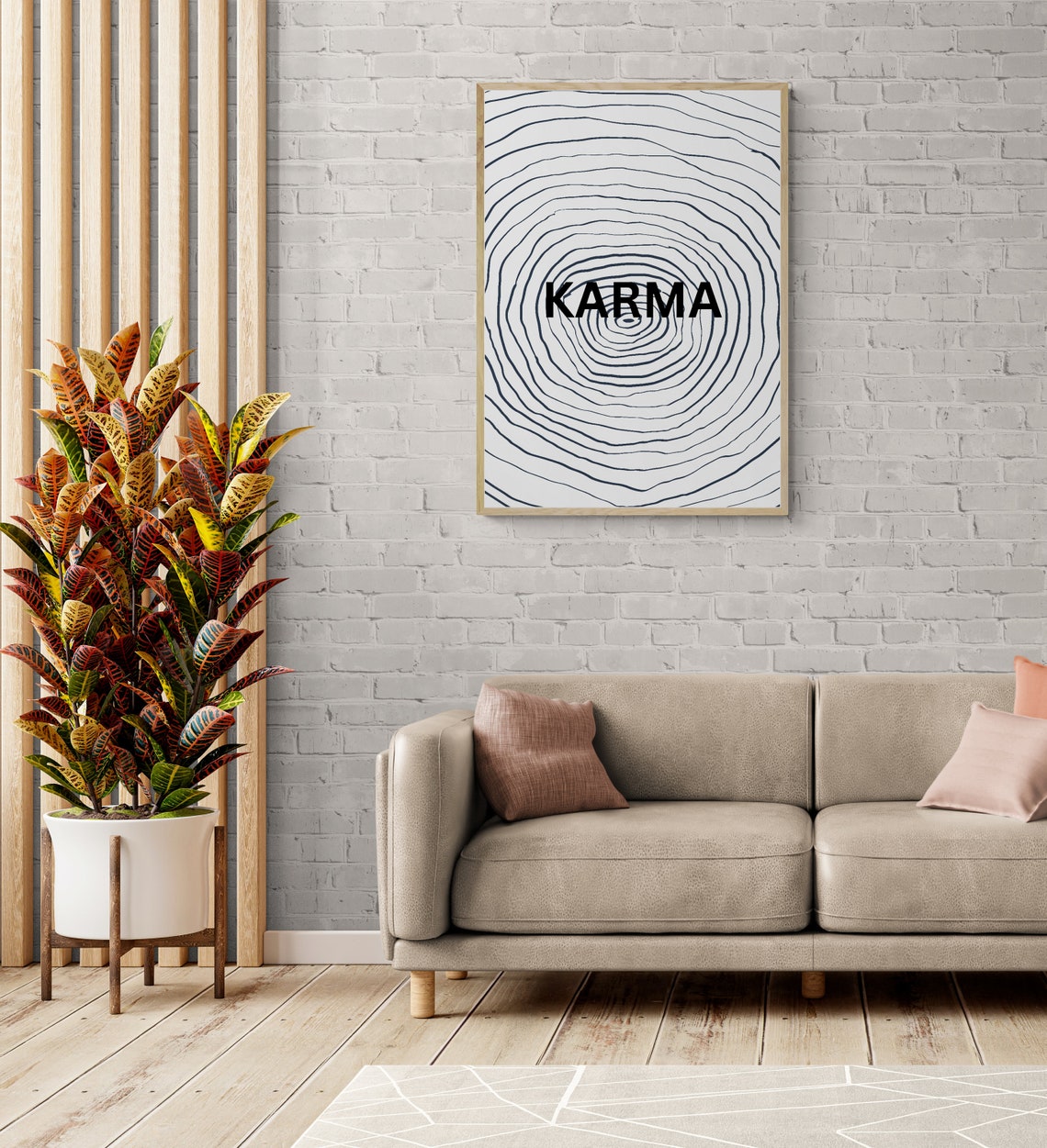 KARMA, Decorations, Spiritual Decor, Inspirational Printable, Positive ...