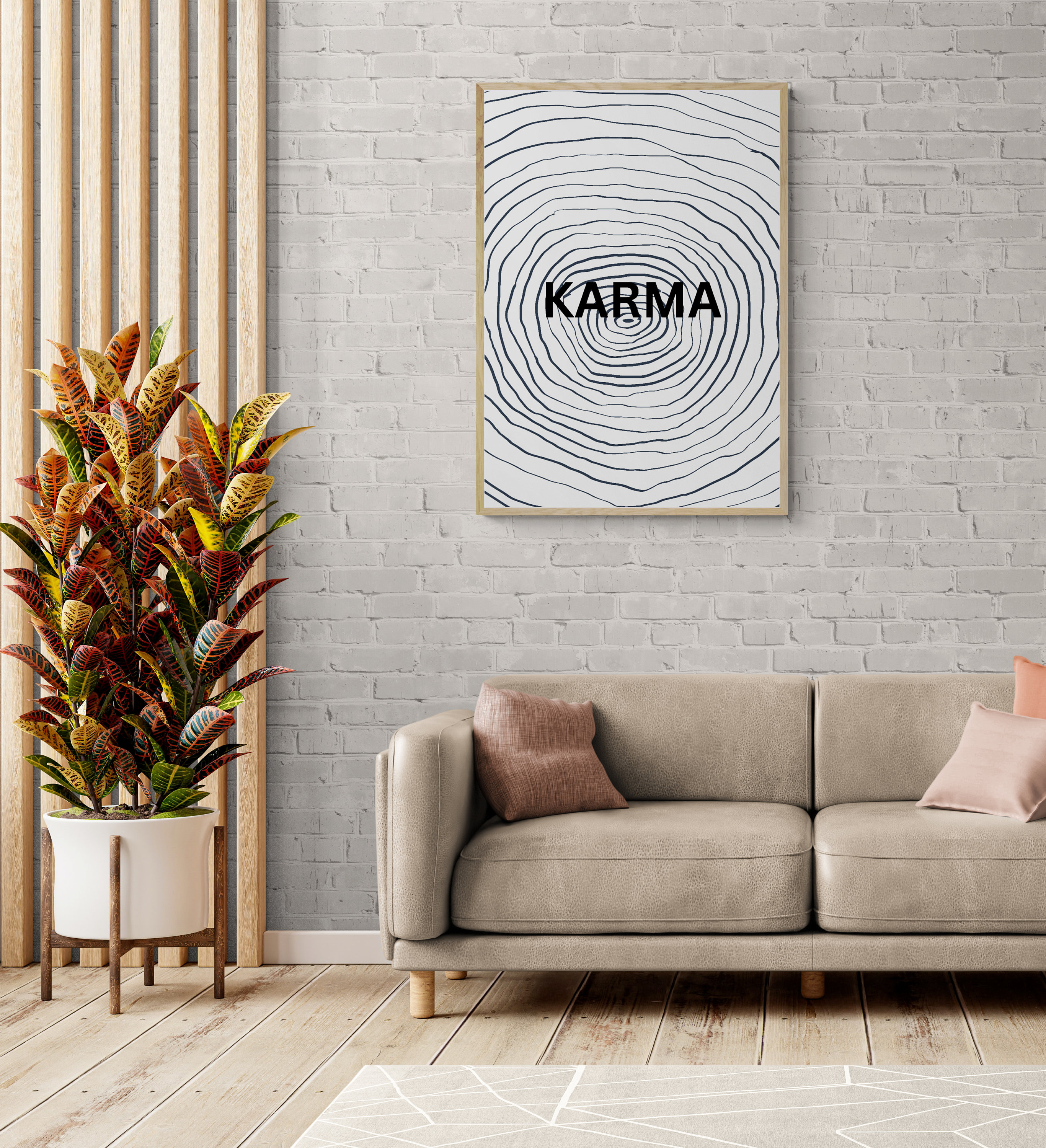 KARMA, Decorations, Spiritual Decor, Inspirational Printable, Positive ...