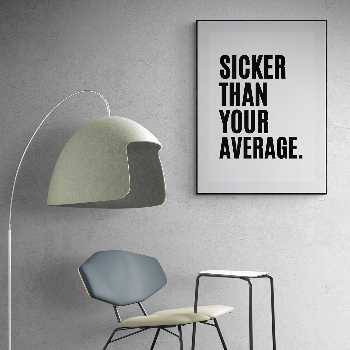 Level up Your Decor With 'sicker Than Your Average' Art. A Must-have ...