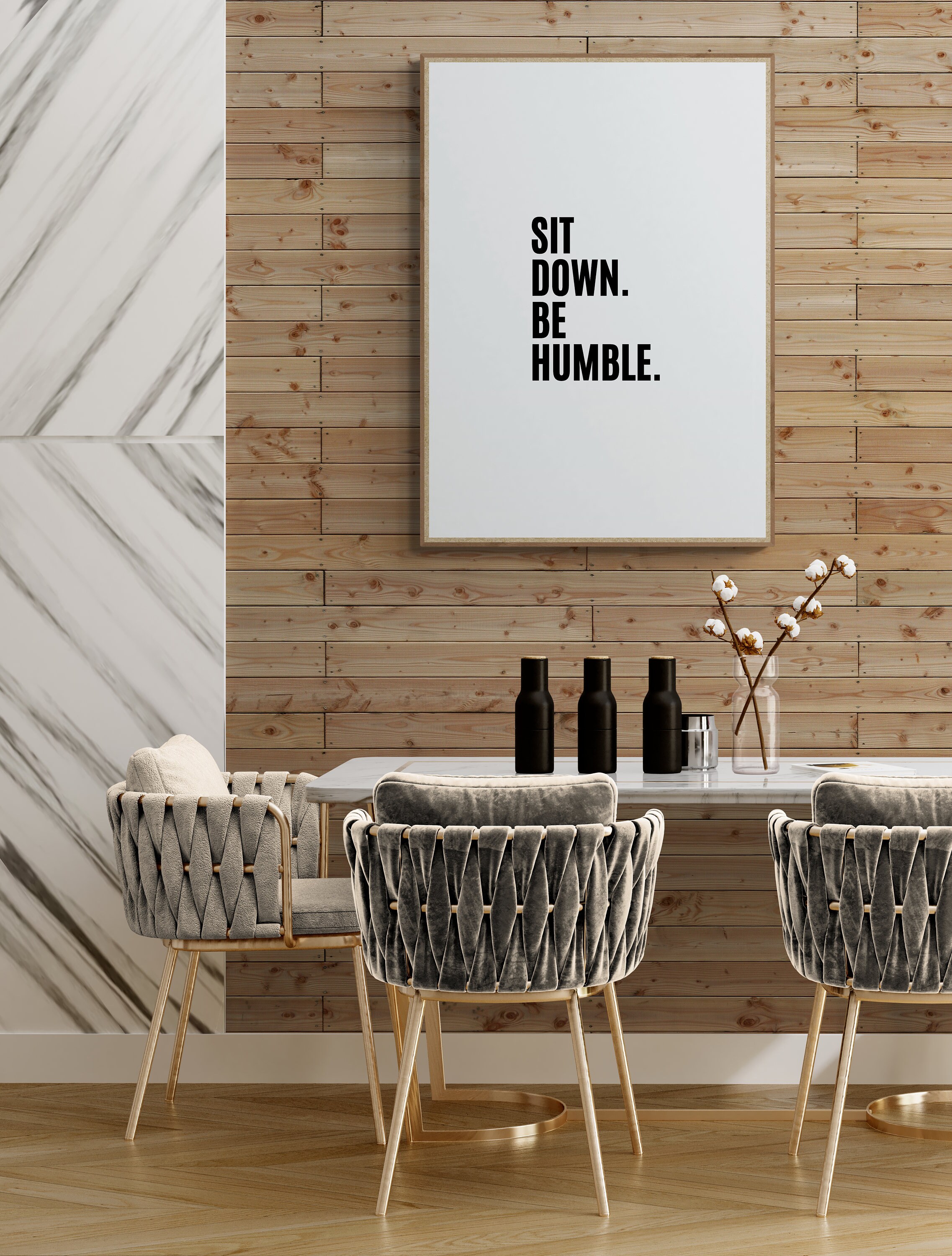 Get 'sit Down, Be Humble' Digital Art for a Bold Statement. Ideal for ...