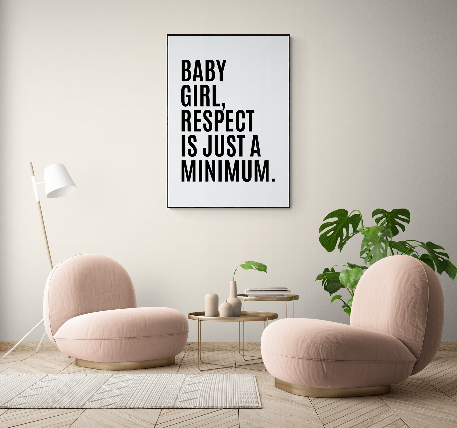 Baby Girl, Respect is Just a Minimum, Decorations, Hip Hop Party ...